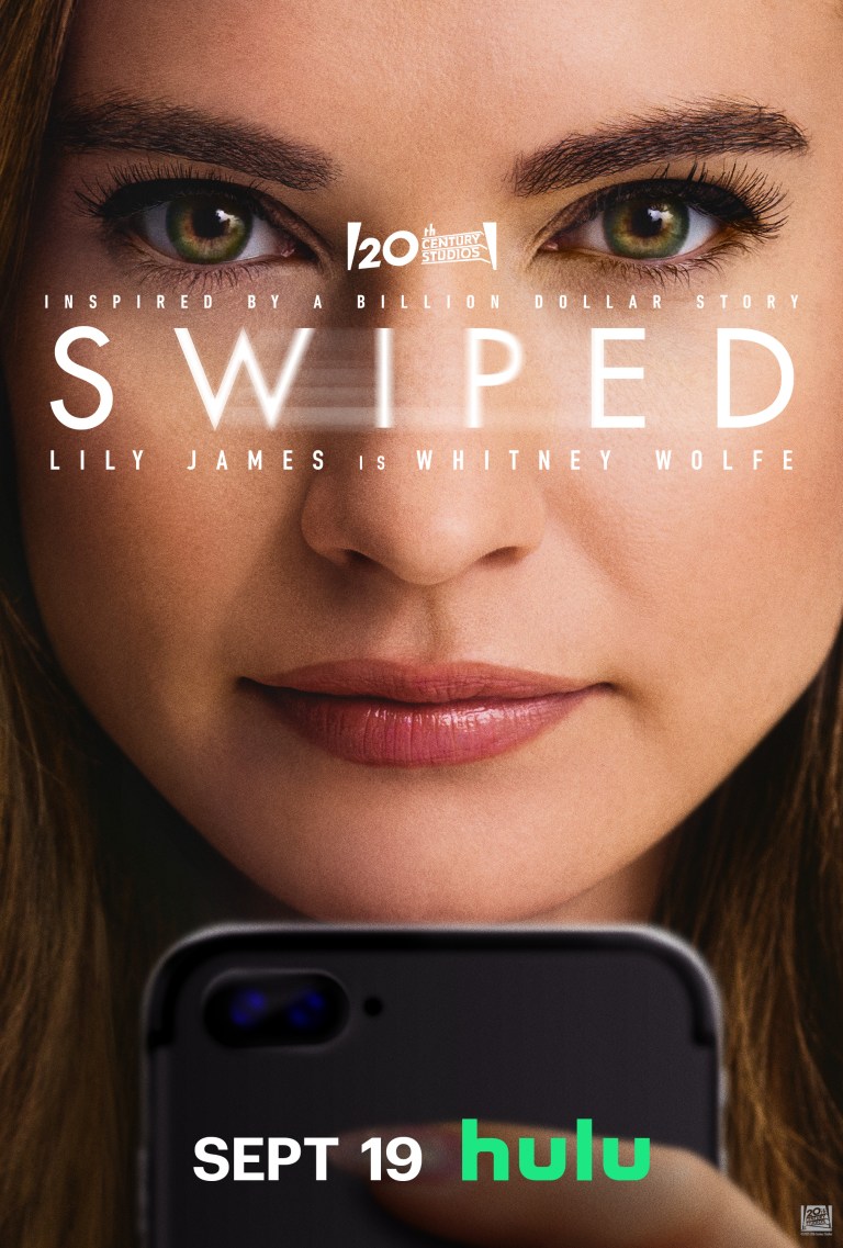 “Swiped” Review: Lily James Transforms into Bumble Founder, Whitney Wolfe – The Creative ...